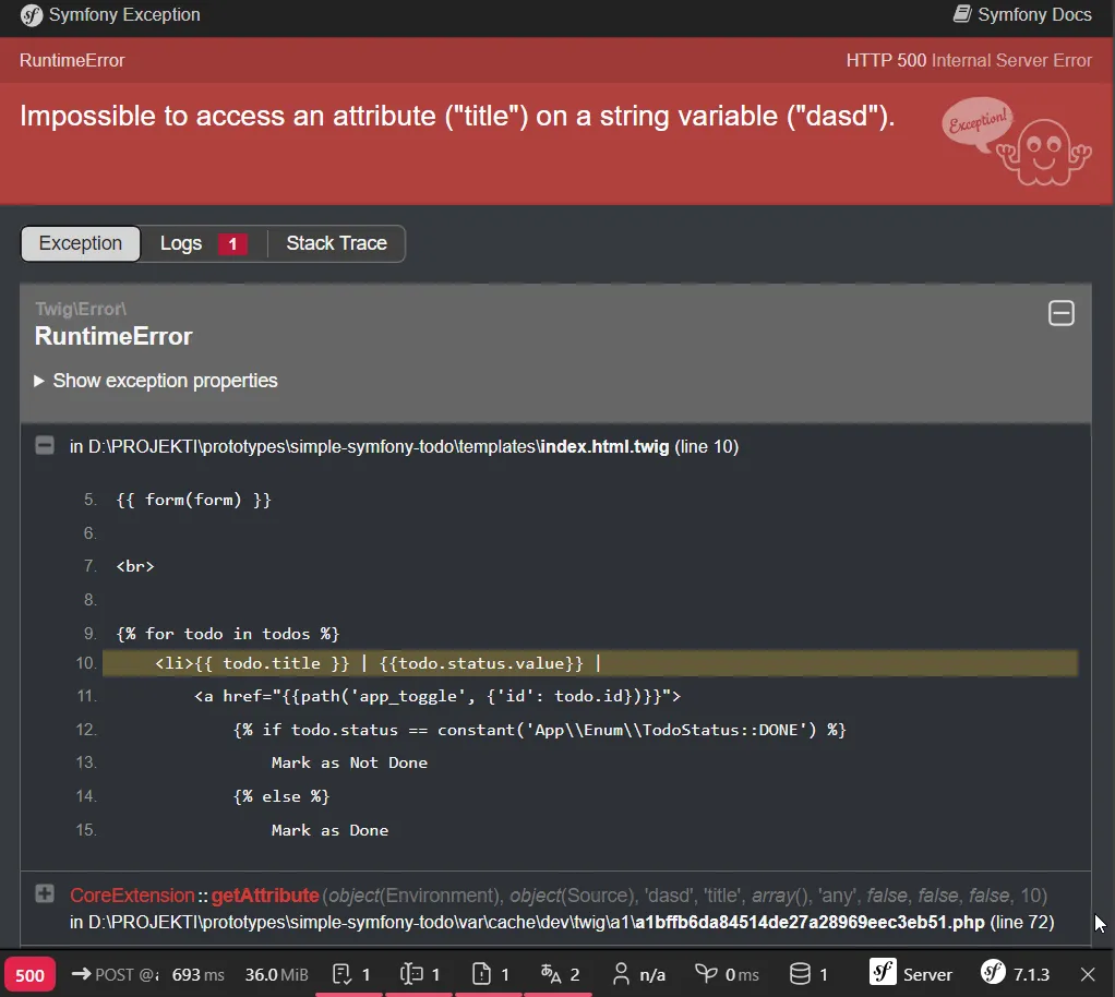 I've build todo in 10 web frameworks